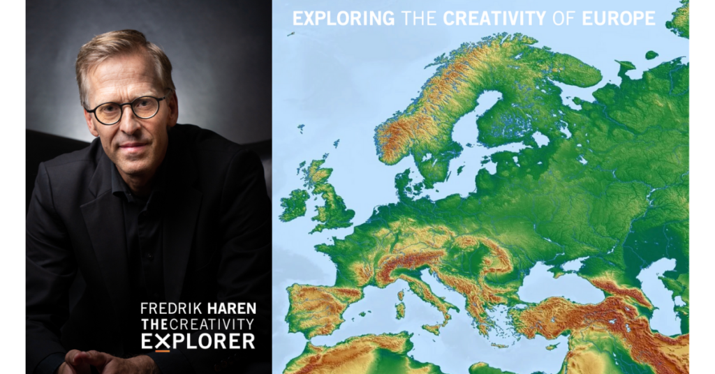 Exploring the creativity of Europe - The Creativity Explorer
